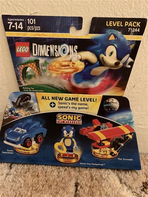 Lego Dimensions Sonic The Hedgehog Level Pack 2016 71244 3893088707