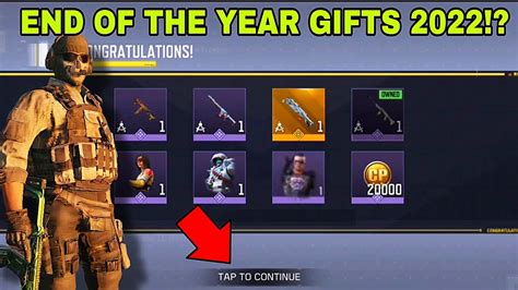 END OF THE YEAR LAST FREE CP CHARACTER OR REWARD IN CODM THANKS YOU CODM SEND ME GIFTS