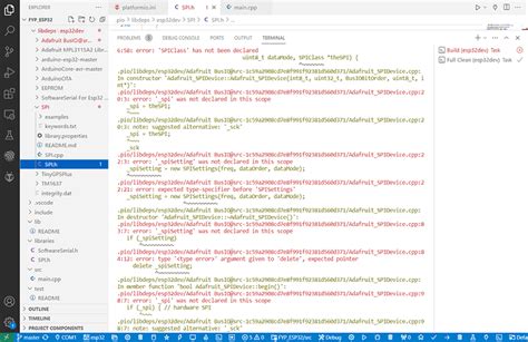 Spih Error Variable Has Not Been Declared Platformio Ide