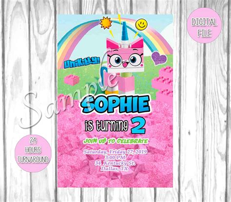 Lego Uni Kitty Birthday