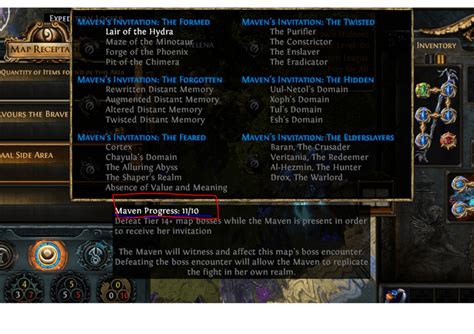 How Does Maven Work Is That Normal 1110 Progress Rpathofexile