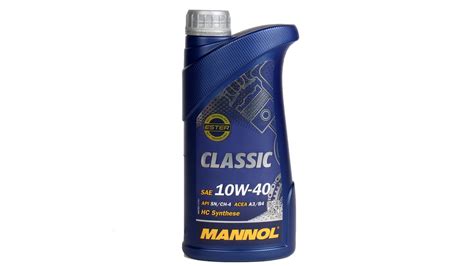 Масло моторное MANNOL 10W-40 Полусинтетическое - купить в интернет ...