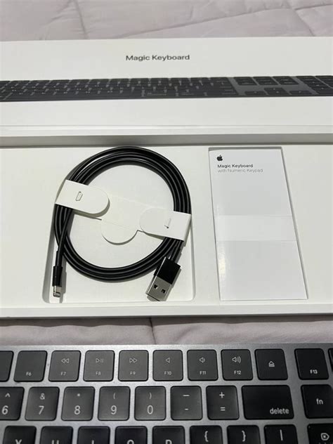 space gray magic keyboard with numeric keypad computers and tech parts and accessories computer