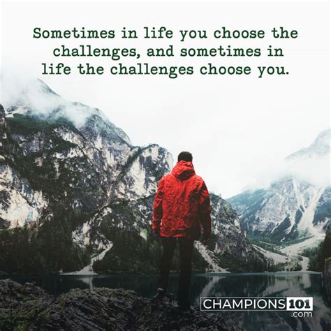 Champions 101 On Linkedin Champions 101 Sometime In Life You Choose The Challenges And