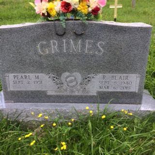Raymond Blair Grimes 1940 2015 Memorial Find A Grave