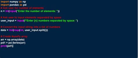 Write A Program To Creation Of Series From Numpy Arrays