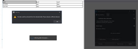Html Table Table Extraction Activity Issue Studio Uipath