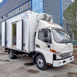 江淮骏铃V5蓝牌4米2冷藏车 新鲜牛奶羊奶 恒温冷链厢式冷藏货车 阿里巴巴