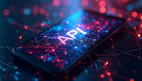 Innovative Api Showcase Digital Workspace Technology Abstract Dynamic View Connectivity Concepts