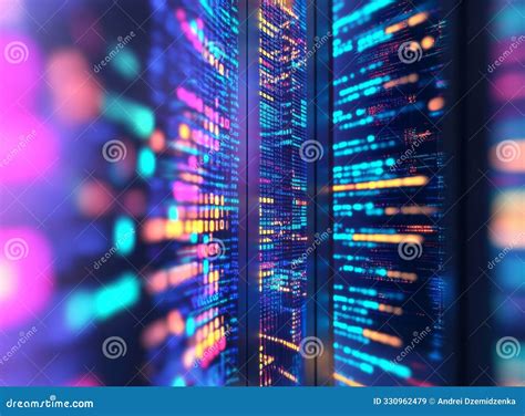 Computer Script Coding Source Code On Desktop Monitor Monitor Closeup