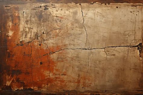 Detailed Grunge Texture With Rusty Surfaces In Cinematic Lighting For High Quality Render Stock