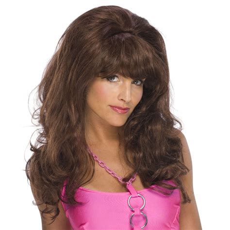 Womens Red Peg Bundy Wig