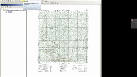 adicionando layers ao arcmap youtube
