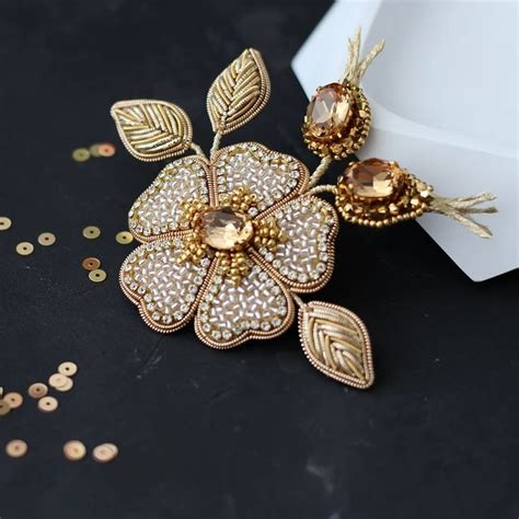 Пин от пользователя Galinamorozovastore на доске Flower Бисерные украшения Ювелирные изделия