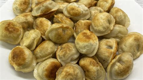 ЖАРЕНЫЕ ПЕЛЬМЕНИ - рецепт приготовления вкусных жареных пельменей с ...