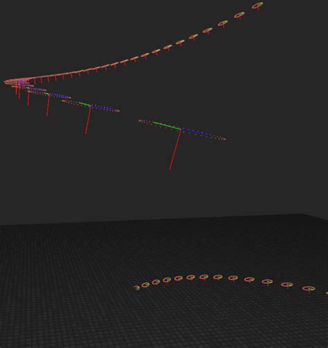 C Render Circles Along A 3d Curves Stack Overflow