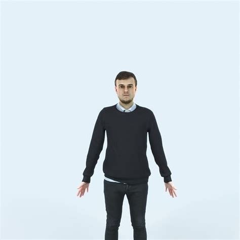 3d Model Veracity D Animated Rigged Casual Man Vr Ar Low Poly Cgtrader