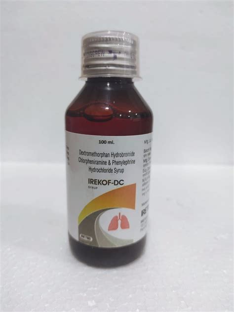 Dextromethorphan Cpm Phenylephrine Syrup At Rs 17 Bottle
