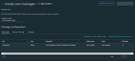 Managing A Vsphere 8 With Tanzu Workload Cluster In Tanzu Mission