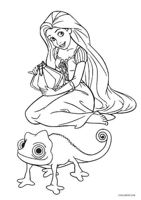 Pascal Tangled Coloring Pages At GetDrawings Free Download
