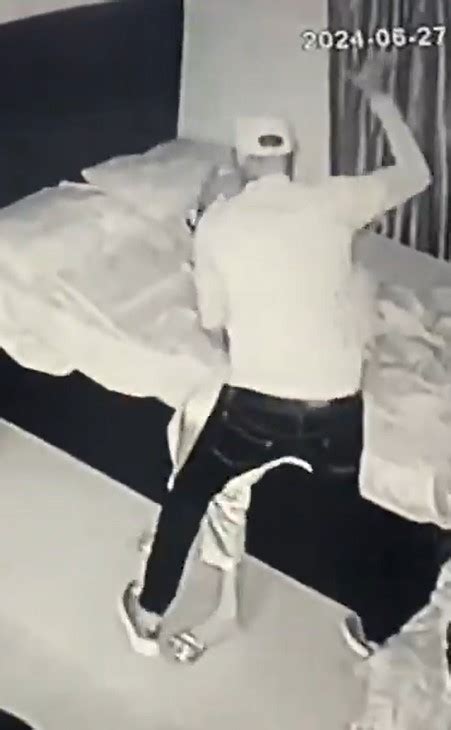 Efcc Officials Cught On Cctv Camera Harssing And Assulting Hotel Guests And Staffs Video