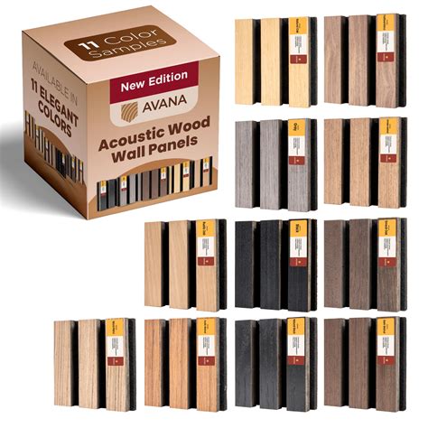 Avana Acoustic Wall Panels Color Samples Pack