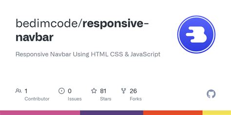 Responsive Navbar Index Html At Main Bedimcode Responsive Navbar GitHub