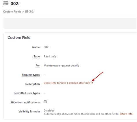 Creating A Clickable Custom Field That Links To A Pdf Help Center Facilities Management Express