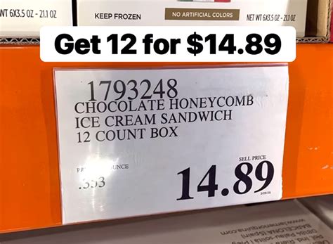 Costco Shoppers Say These Ice Cream Sandwiches Are The Best In The