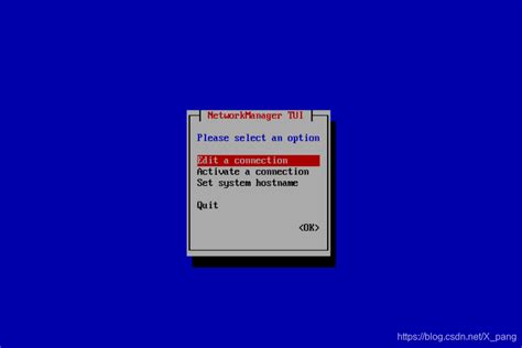 linux网络管理 nm connection editor窗口没有选项 csdn博客