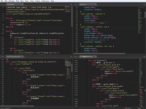Sublime Text3分屏的方法 一个窗口同时看多个文件 Sublime Text中文网