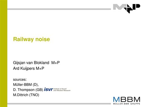 Ppt Railway Noise Powerpoint Presentation Free Download Id285862