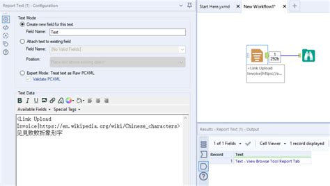 solved adding chinese text in table link alteryx community