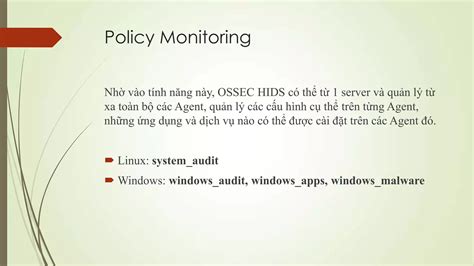 Ossec Host Based Intrusion Detection System Pptx