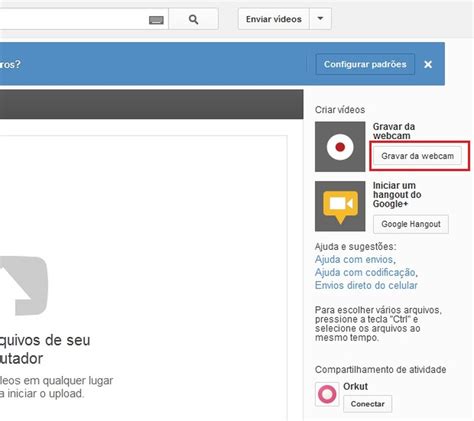 como capturar um vídeo pela webcam