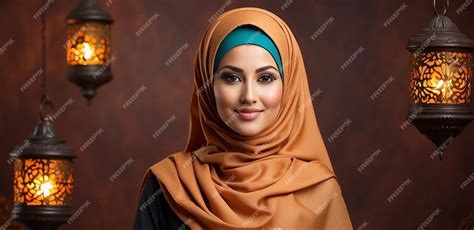 Premium Photo Beautiful Muslim Hijab Girl
