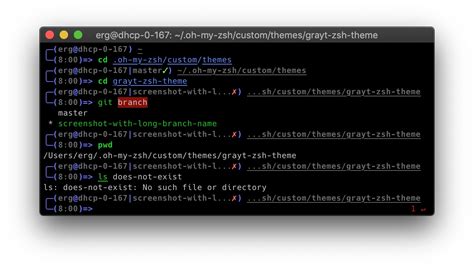 Github Evanthegrayt Grayt Zsh Theme A Simple Yet Informative Zsh Theme For Your Prompt