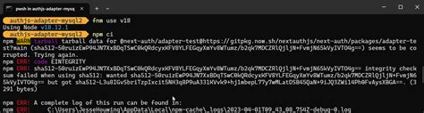 Github Action Npm Install Give Code Eintegrity Integrity Checksum