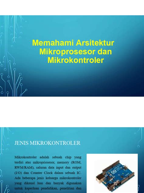 3 10 Memahami Arsitektur Mikroprosesor Dan Mikrokontroler Pdf