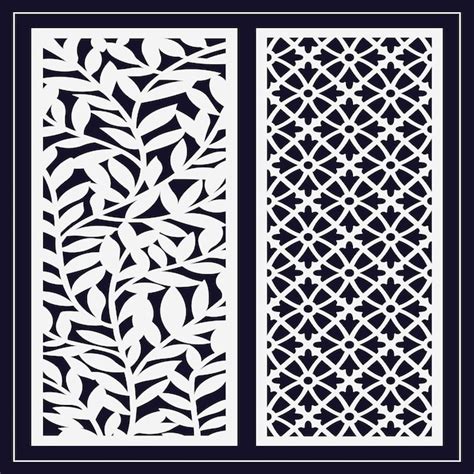 Premium Vector Jali Design For Graphic And Plywood Partition Foam Acrylic And Cnc Machine Cutting