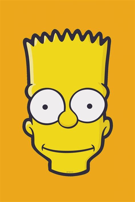 Bart Simpson Face Bart Simpson Simpson Character Wallpaper