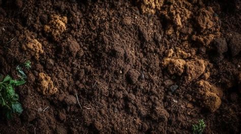 Premium Photo Soil Background Generative Ai