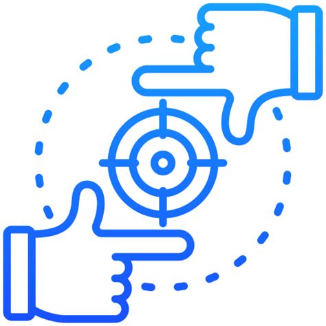 Focus Generic Gradient Outline Icon