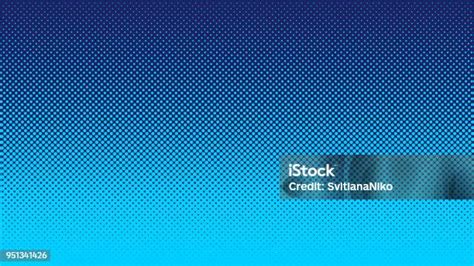 하프톤 그라데이션 패턴 수직 벡터 일러스트입니다 파란색 점선된 하프톤 텍스처입니다 진청색에 대한 스톡 벡터 아트 및 기타 이미지 진청색 밝은 청색 배경 주제 Istock