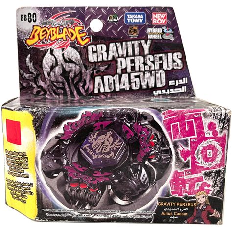 Gravity Perseus Destroyer Ad145wd Metal Masters Beyblade Starter Bb 80
