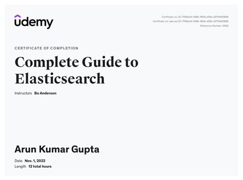 Arun Kumar Gupta On Linkedin Learning Udemy Elasticsearch