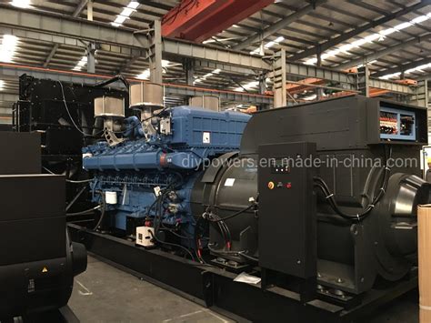 3000kva Electric Power Container Mtu Diesel Generating Set Genset And