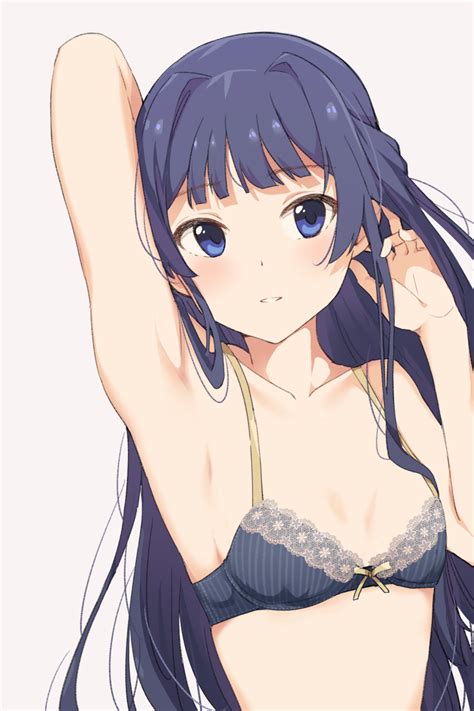 Vertical Striped Bra Danbooru