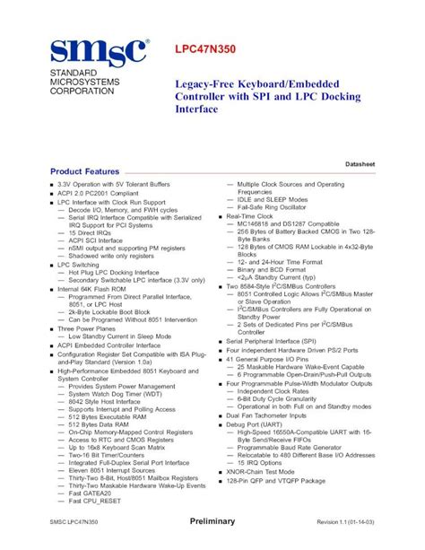 Pdf Legacy Free Keyboardembedded Controller With Spi And High