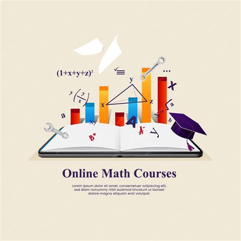Premium Vector Easy Math Courses Via Smartphone Premium Vector Easy Math Courses Via Smartphone